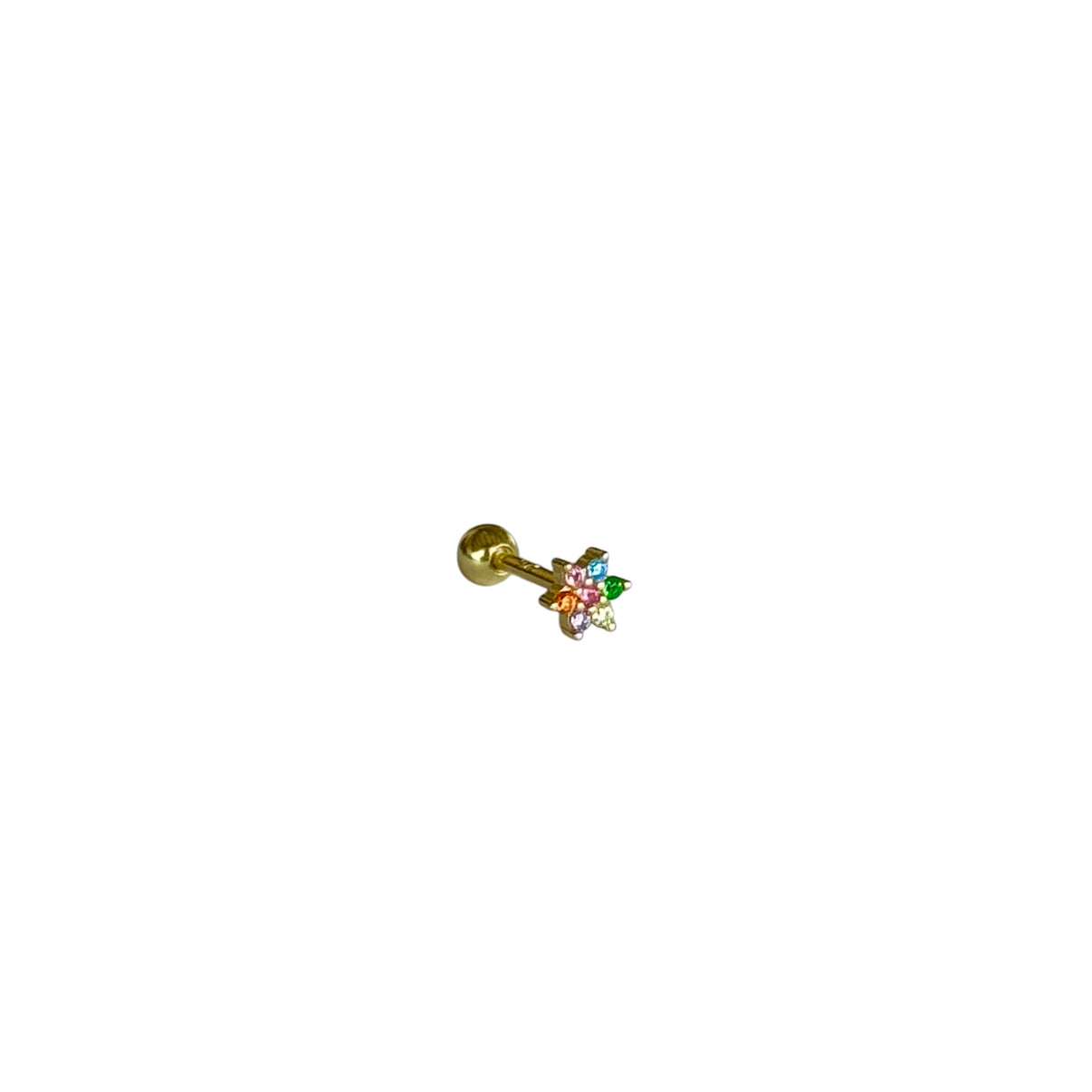 Flor Rainbow Piercing – Amalu Jewelry